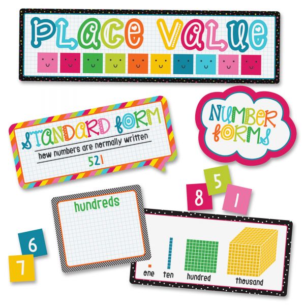 Carson-Dellosa School Pop Place Value Bulletin Board Set | OfficeSupply.com