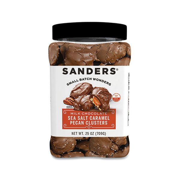 Sanders Small Batch Wonders Sea Salt Caramel Pecan Clusters, 25 oz Tub ...