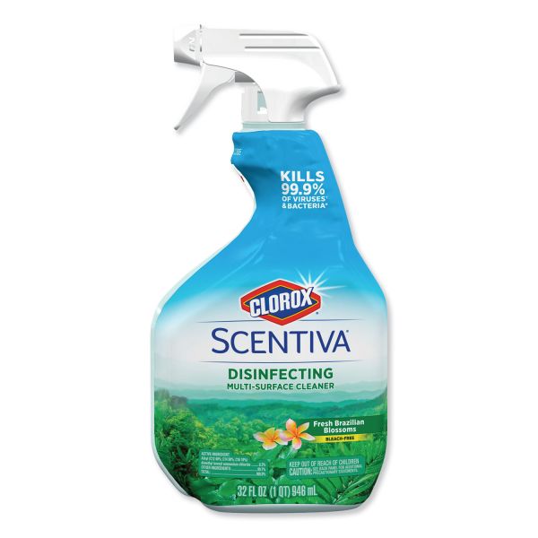 Clorox Scentiva Multi Surface Cleaner, 32 oz, Spray Bottle, 1 Each ...