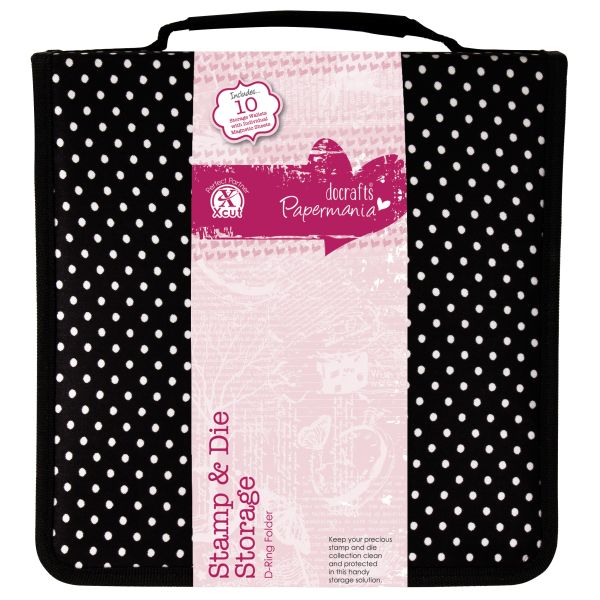 Papermania Stamp & Die Storage D-Ring Folder | OfficeSupply.com