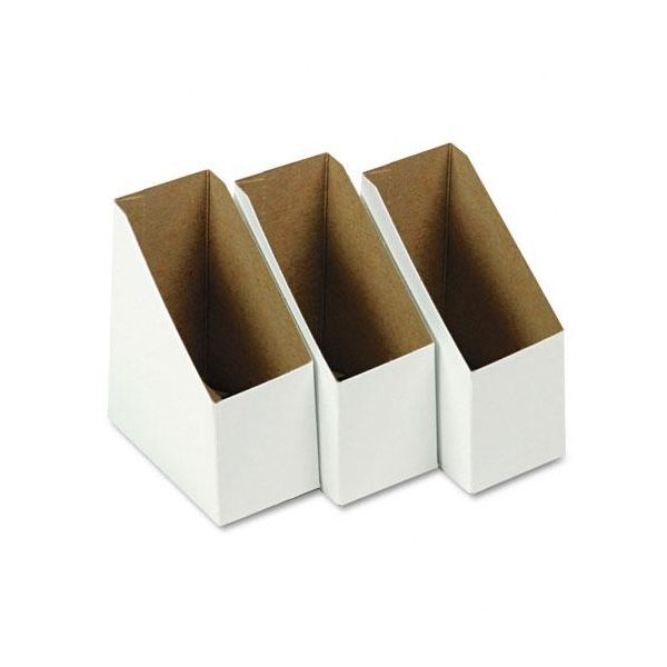 Safco Corrugated Fiberboard Bin Boxes, 2 x 3 1/4 x 4, White, 100 per ...