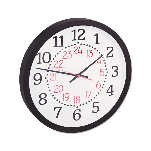 Universal Two-Color Numerals Wall Clock | OfficeSupply.com
