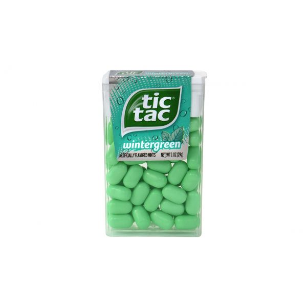 TIC TAC Wintergreen Mints, 1 oz, 12 Count | OfficeSupply.com