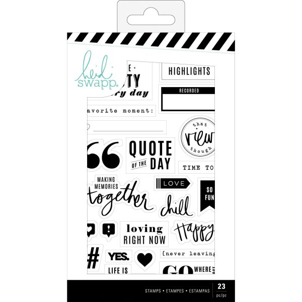 Heidi Swapp Color Fresh Clear Stamps | OfficeSupply.com