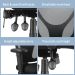MFTC 200 Ergonomic Mesh Mid-Back Task Office Chair, Black, BIFMA ...